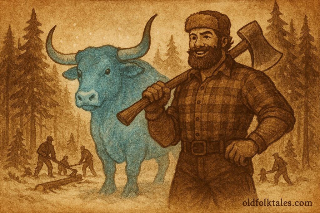 Paul Bunyan: The Giant Lumberjack of the North Woods