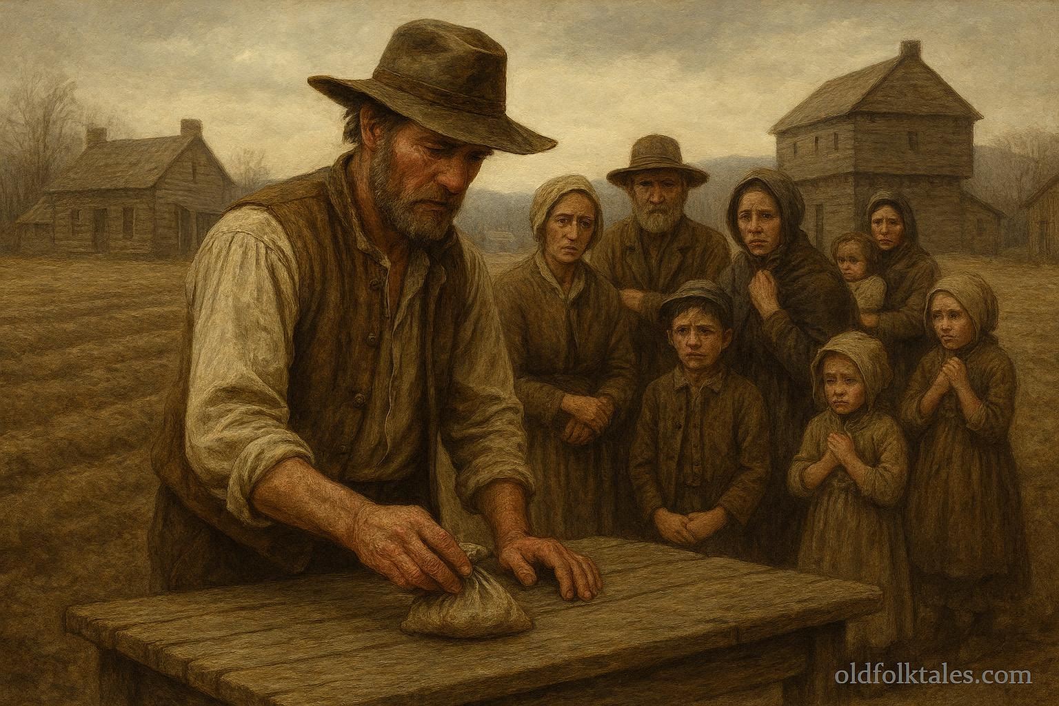 The Farmer Who Shared His Last Seed | USFolktales.com