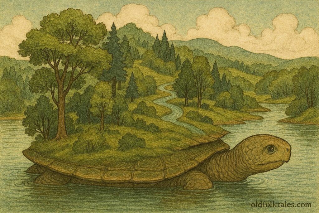 Turtle Earth Origin Stories | USFolktales.com